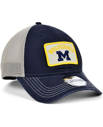 New Era Michigan Wolverines Patch Trucker 9FORTY Cap - Macy's