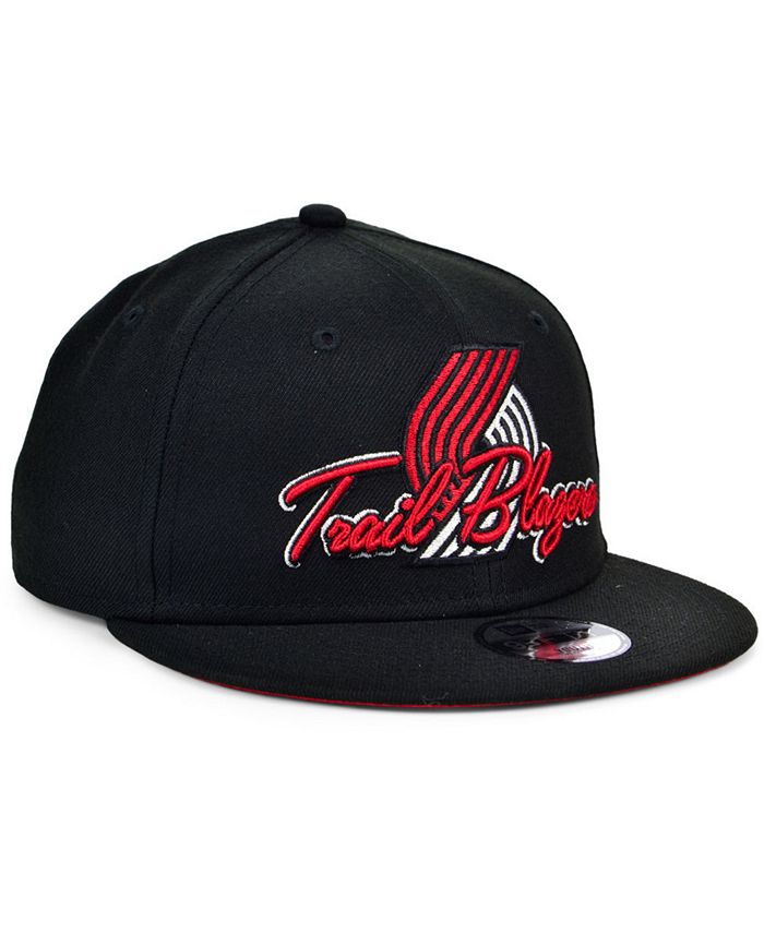 New Era Youth Portland Trail Blazers Double Dribble Cap - Macy's