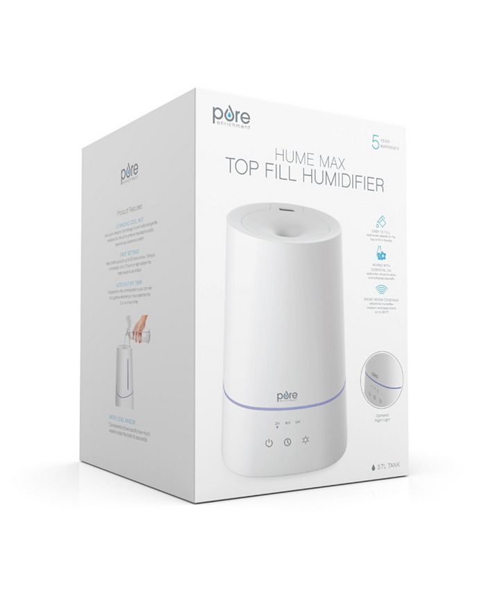 Pure Enrichment Hume Max Top Fill Humidifier - White - Macy's
