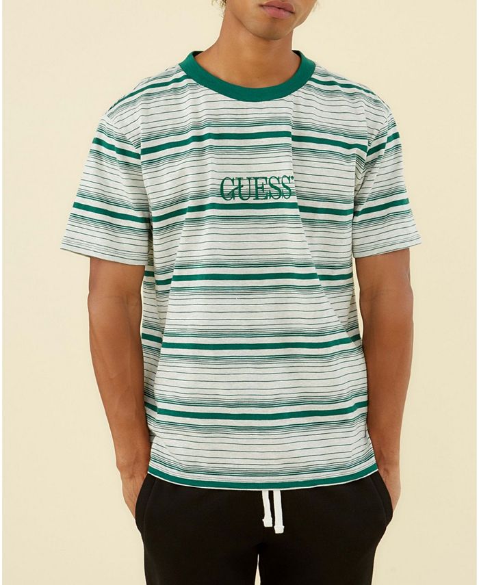 GUESS Men's Originals Cascade Striped Tee - Macy's