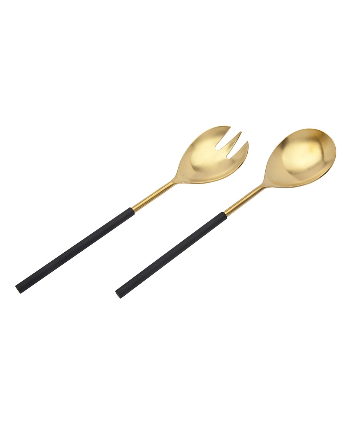 Click here for Godinger Encalmo Salad Spoon and Fork Set - Multi prices