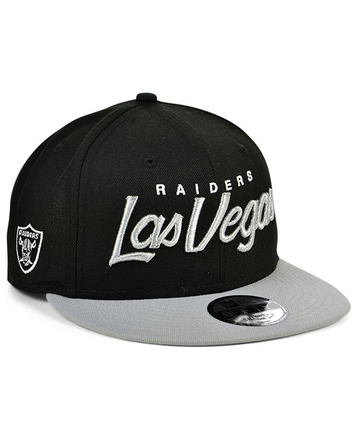 New Era Las Vegas Raiders Script 9FIFTY Cap - Macy's