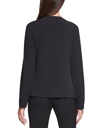 Calvin Klein Flyaway Jacket - Macy's
