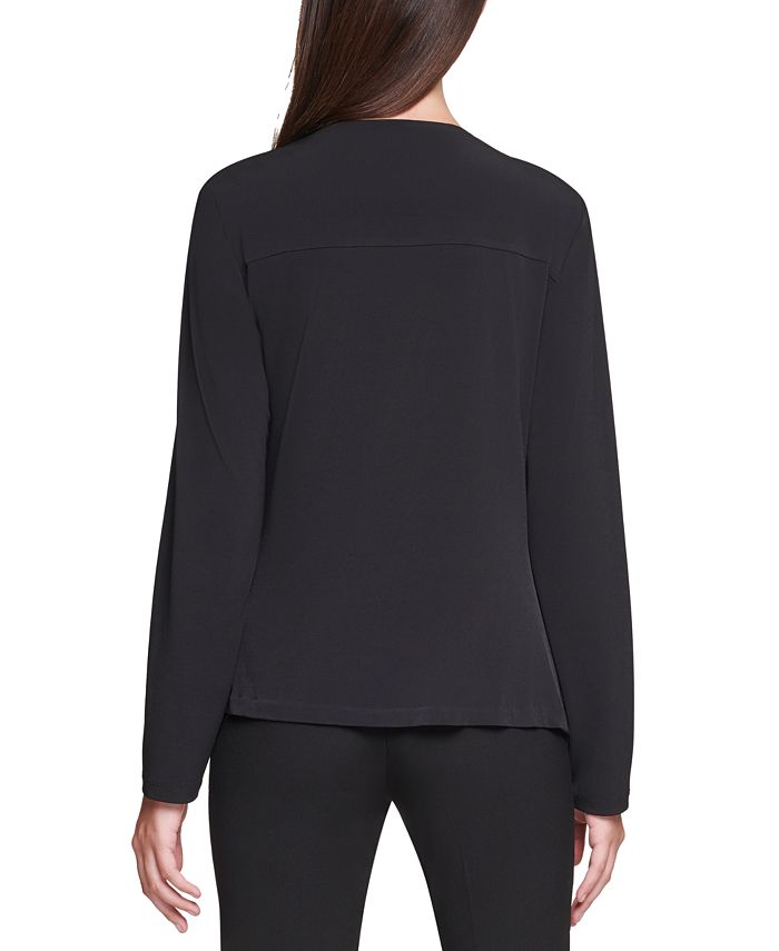 Calvin Klein Flyaway Jacket - Macy's