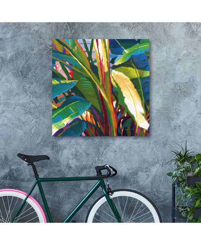 Fine Art Canvas Palm Impressions by Rick Novak Canvas Art Print - Macy's