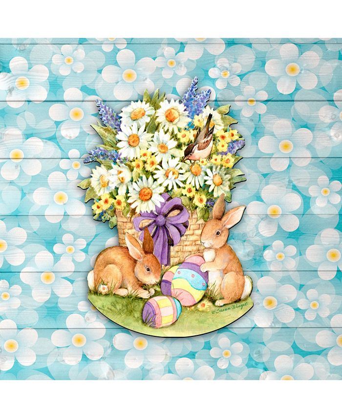 Designocracy by Susan Winget Spring Bunnies Wall and Door Decor - Macy's