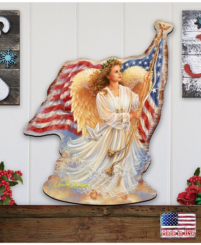 Designocracy by Dona Gelsinger American Freedom Angel Wall and Door ...