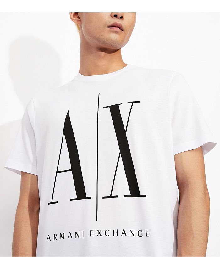 A|X Armani Exchange Men's Printed Icon Logo T-Shirt - Macy's