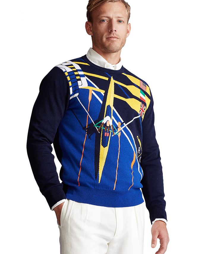 Polo Ralph Lauren Men's Rowing Sweater - Macy's