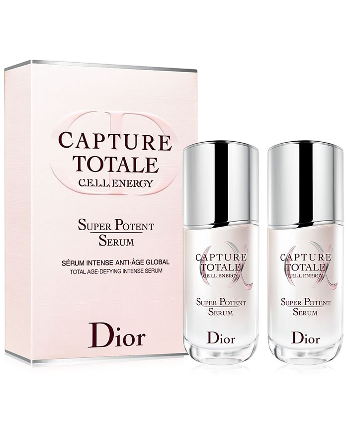 DIOR 2-Pc. Capture Totale Super Potent Age-Defying Intense Serum Set ...