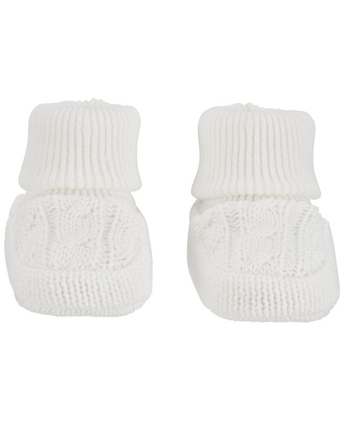Carter's Baby Boys and Girls Cable Knit Booties - Macy's