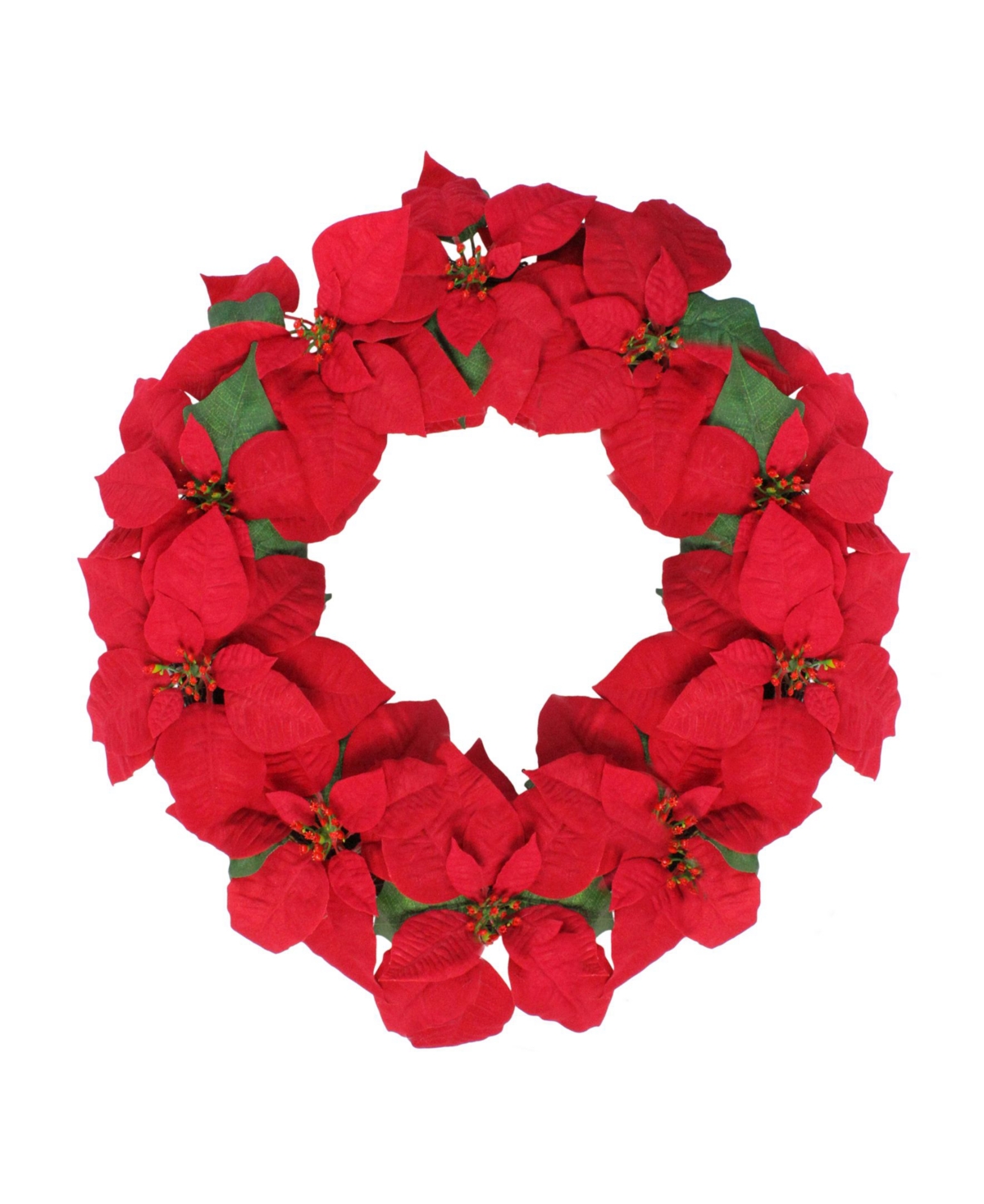 Click here for Northlight Unlit Artificial Poinsettia Flower Chri... prices