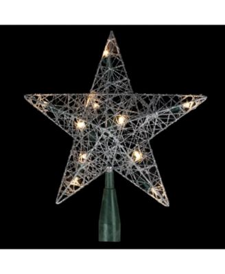 Northlight Lighted Star Christmas Tree Topper - Macy's