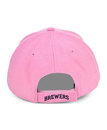'47 Brand Milwaukee Brewers Pink Series Cap - Macy's