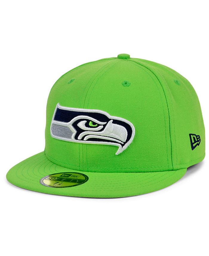 New Era Seattle Seahawks Basic Fashion 59FIFTY FITTED Cap - Macy's