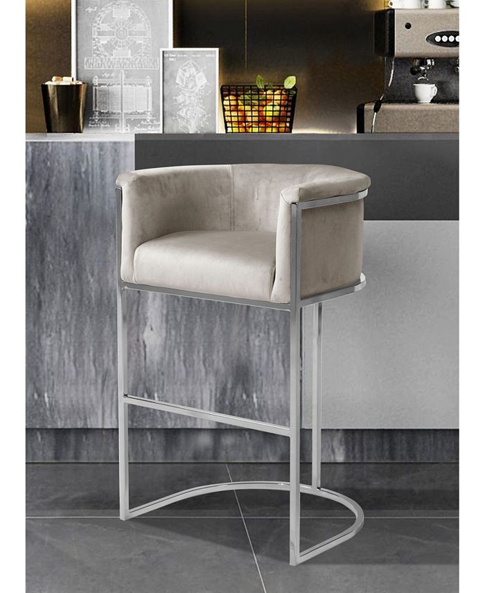 Chic Home Finley Bar Stool - Macy's