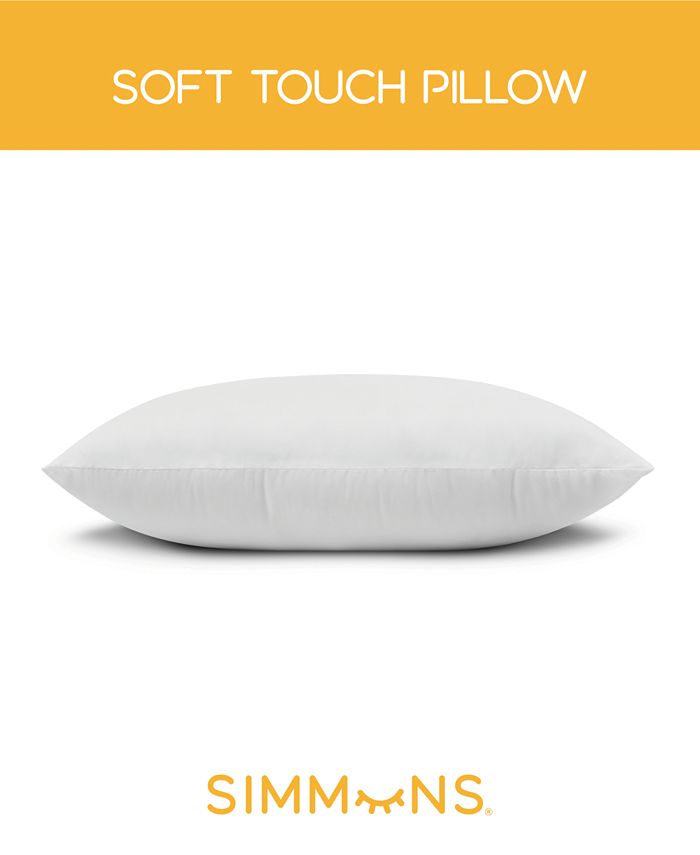 Simmons Soft Touch All Positions Jumbo Pillow - Macy's