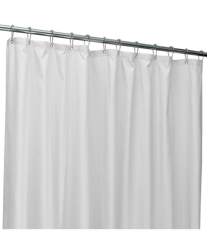 Bath Bliss Microfiber Soft Touch Dash Design Shower Curtain Liner - Macy's