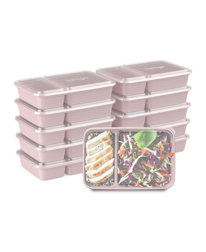 Bentgo Food Prep 2-Compartment Food Storage Containers, Pack of 10 - Macy's