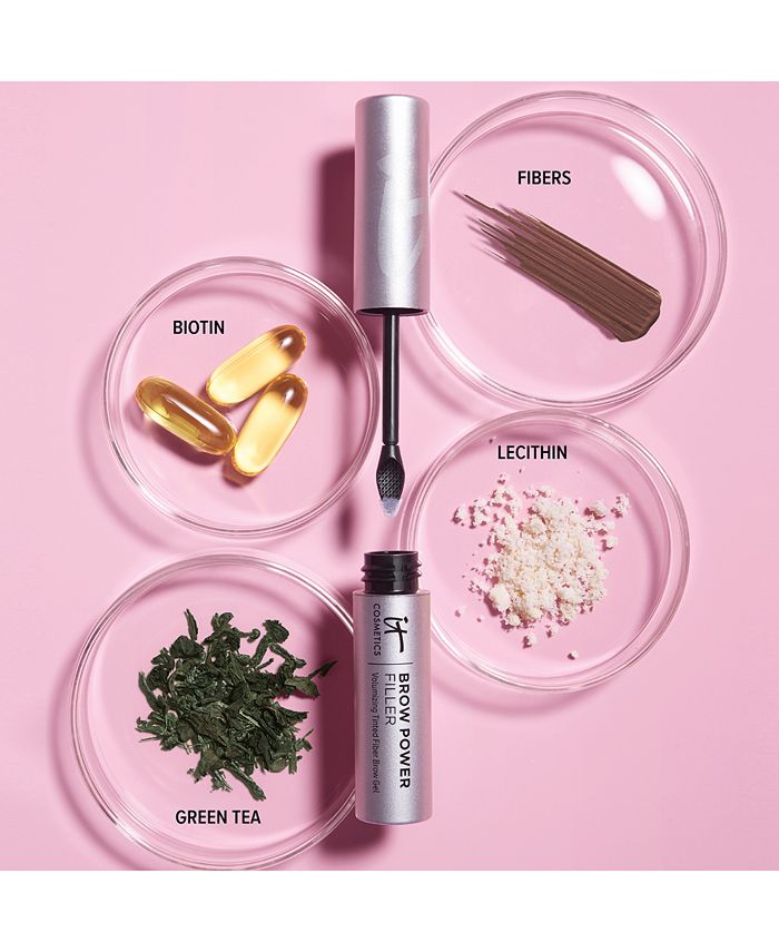 IT Cosmetics Brow Power Filler Volumizing Tinted Fiber Brow Gel - Macy's