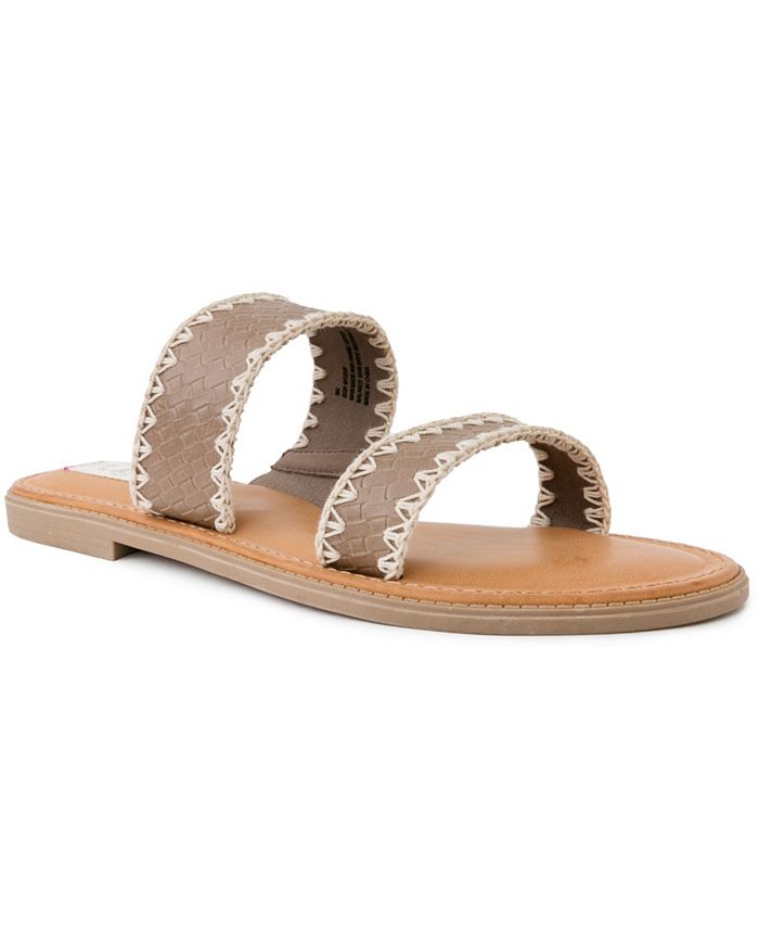 Sugar Women's Intent Two-Band Sandal Slide - Macy's