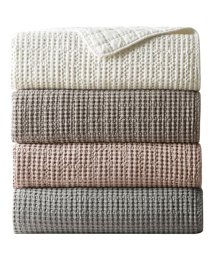 Levtex Mills Waffle Quilt Set, Twin - Macy's