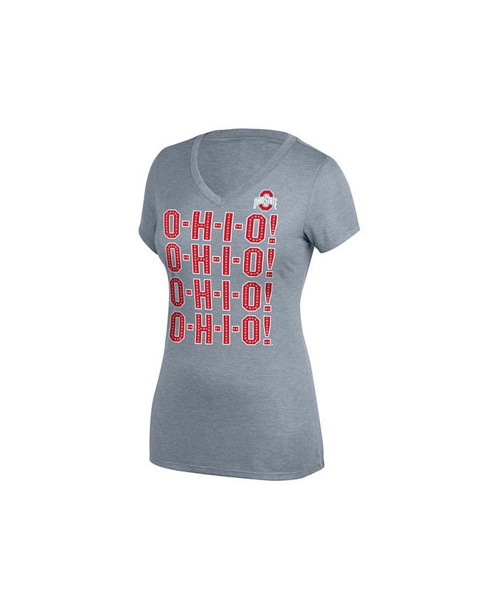 Top of the World Women's Ohio State Buckeyes Grand Slam Bling Slogan T ...