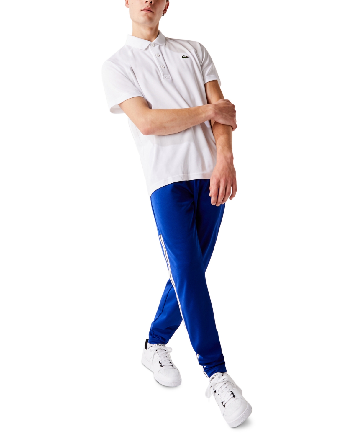 Click here for Mens Lacoste Sport Breathable Run-Resistant Interl... prices