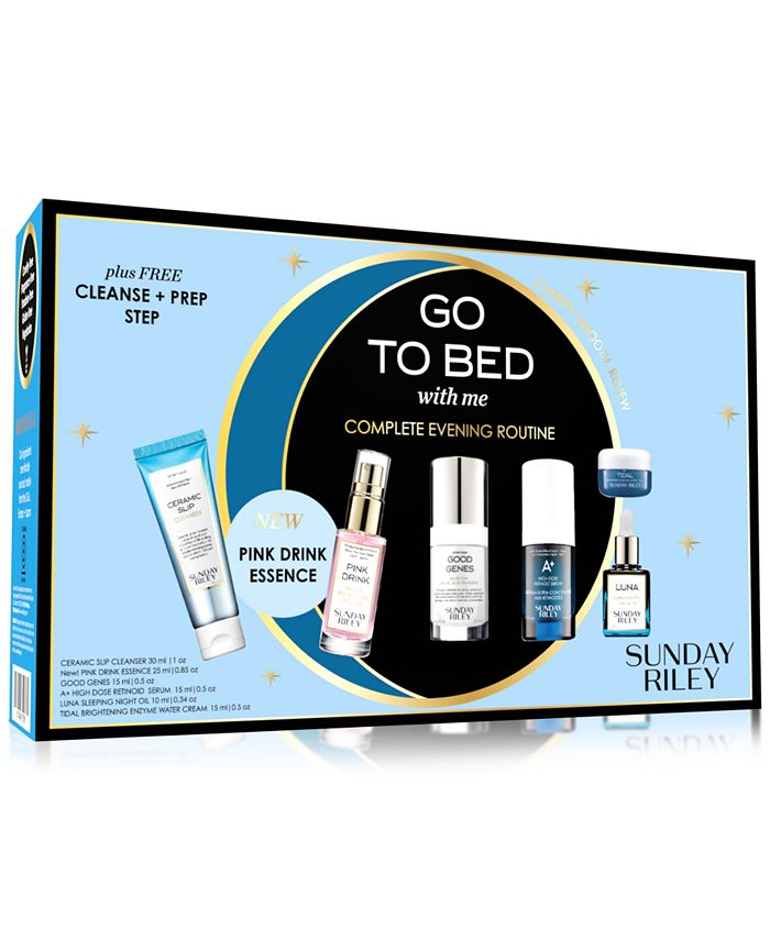 Sunday Riley 6-Pc. Go To Bed With Me Complete Evening Routine Set - Macy's