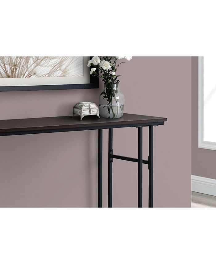 Monarch Specialties Console Table & Reviews - Furniture - Macy's