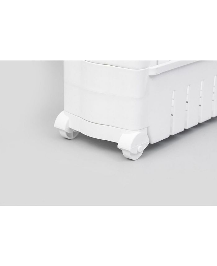 Basicwise Vintiquewise Plastic Storage Cabinet Organizer Macys