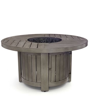 Agio CLOSEOUT! Tara Round Fire Pit, Created for Macy's - Macy's
