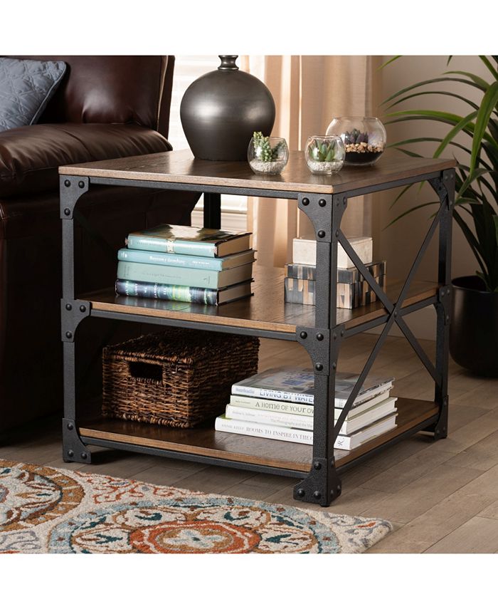 Baxton Studio Milo End Table - Macy's