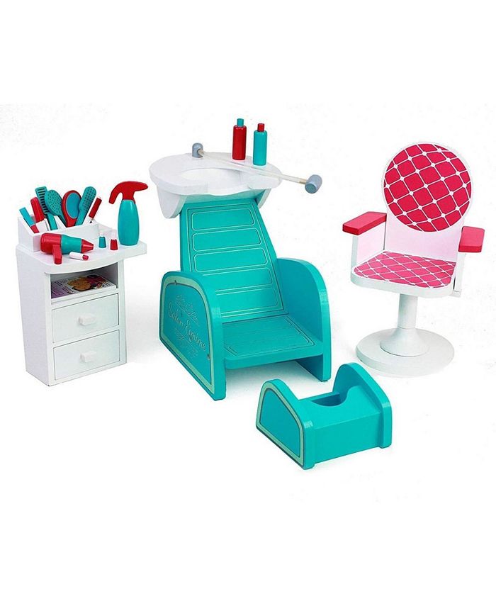 Playtime by Eimmie Doll Nail Spa And Hair Salon Set - Macy's
