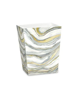 Shell Rummel Sand Stone Waste Basket - Macy's