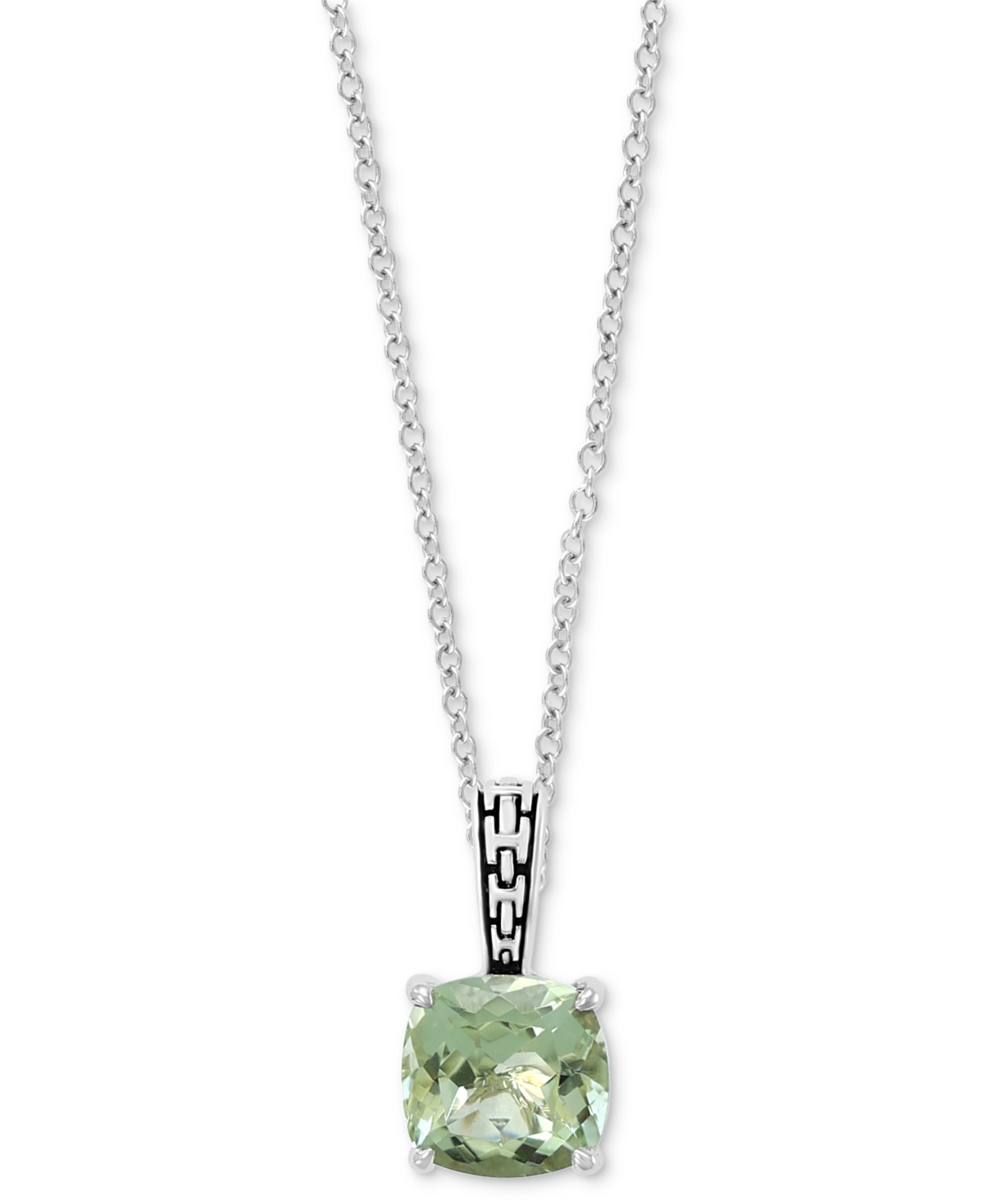 Click here for Effy Green Quartz 18 Pendant Necklace (3-3/4 ct. t... prices