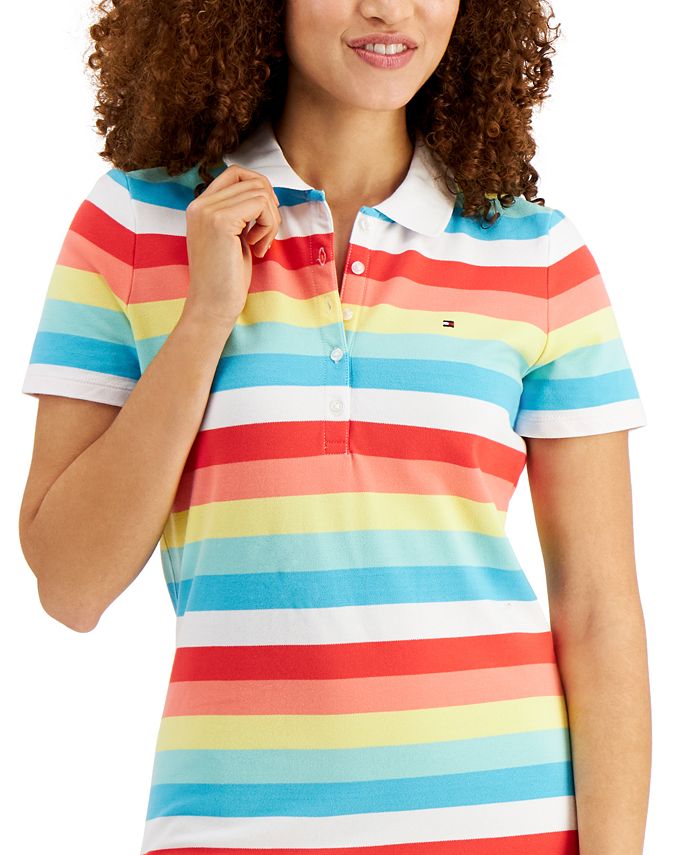 Tommy Hilfiger Striped Polo Dress - Macy's