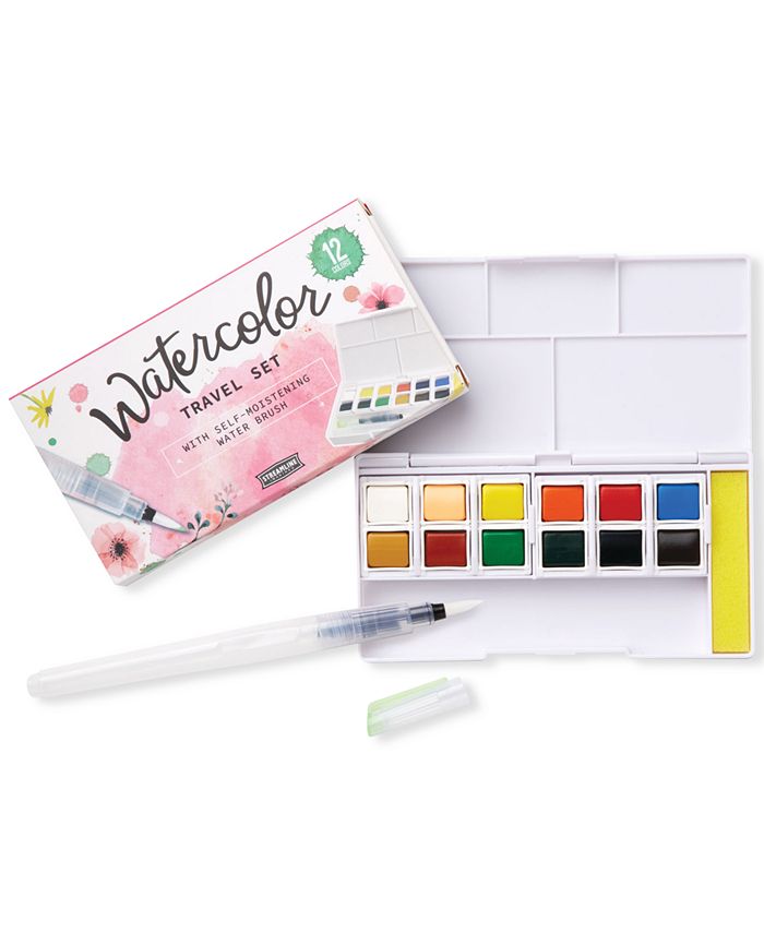 Streamline Mini Watercolor Paint Travel Set - Macy's
