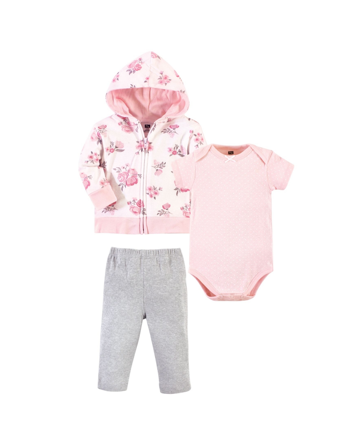Click here for Hudson Baby Baby Girls Hudson Cotton Hoodie  Bodys... prices