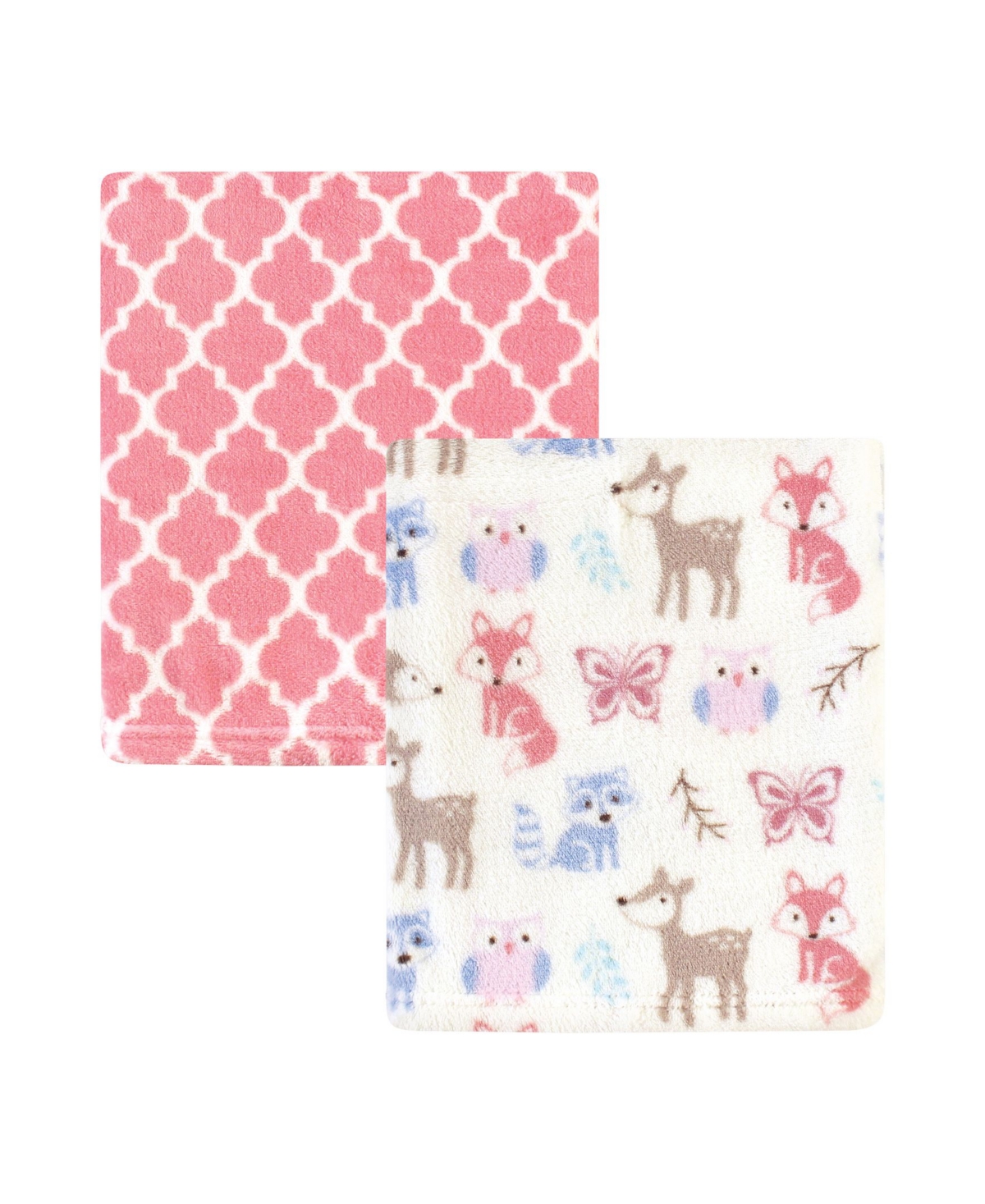 Click here for Hudson Baby Infant Girl Silky Plush Blanket  Bloss... prices