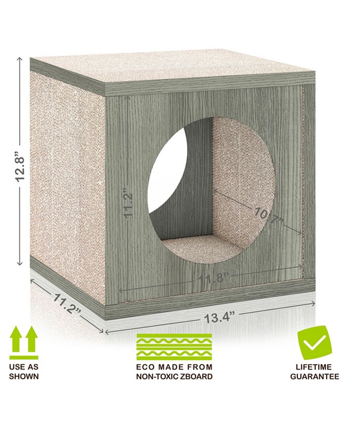 Way Basics Cat Cube Scratcher - Macy's