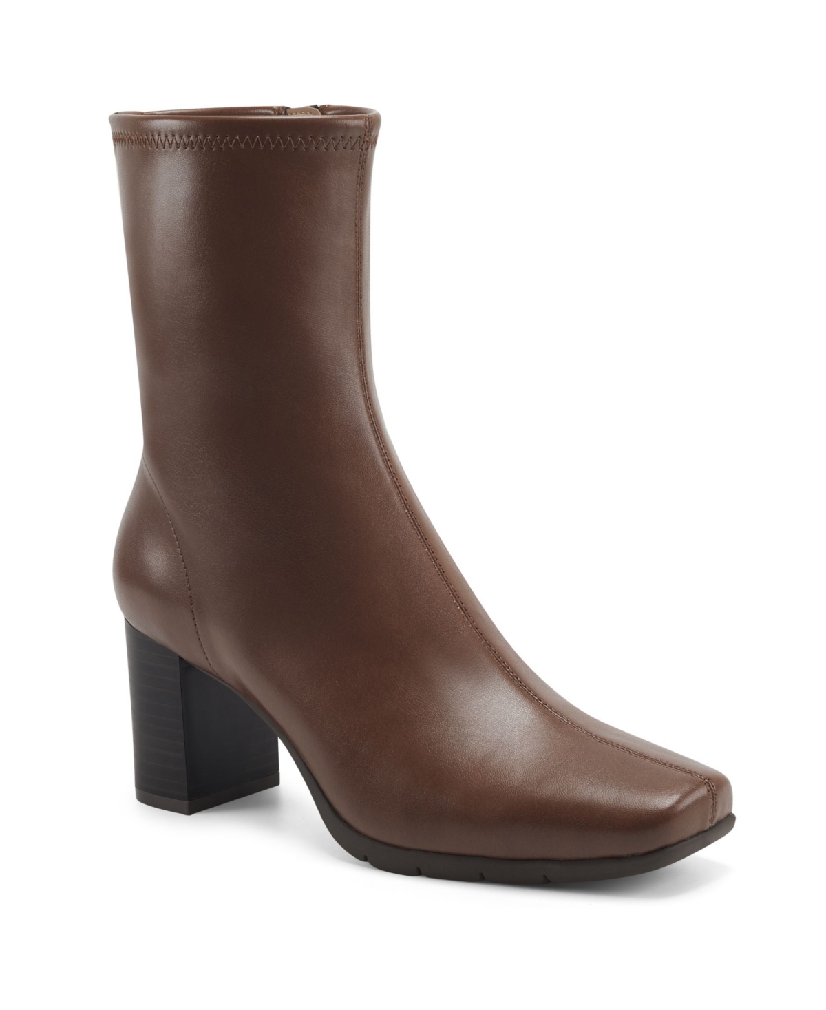 Click here for Aerosoles Womens Miley Mid-Calf Boots - Brown prices