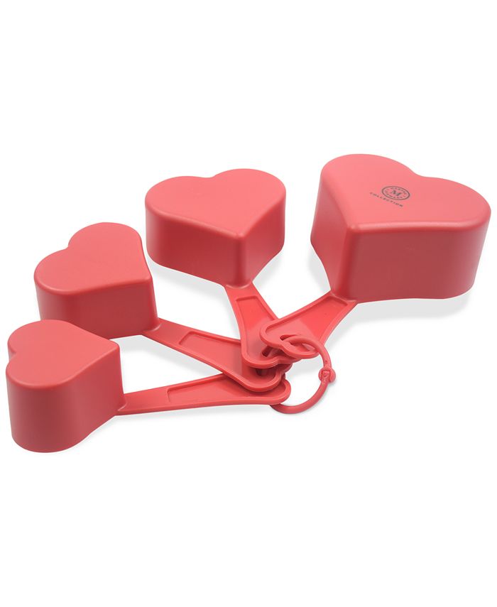 Martha Stewart Collection Heart Measuring Cups, Created for Macy's - Macy's