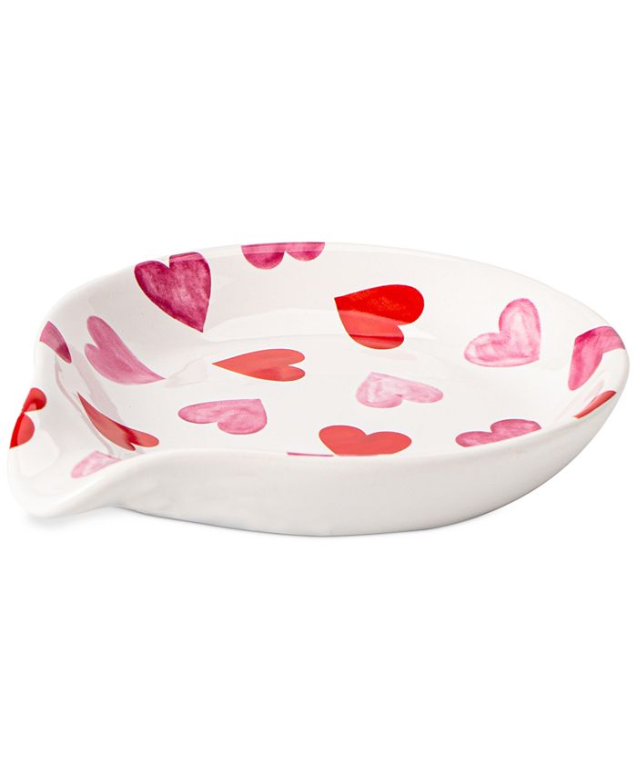 Martha Stewart Collection Heart Spoon Rest, Created for Macy's - Macy's