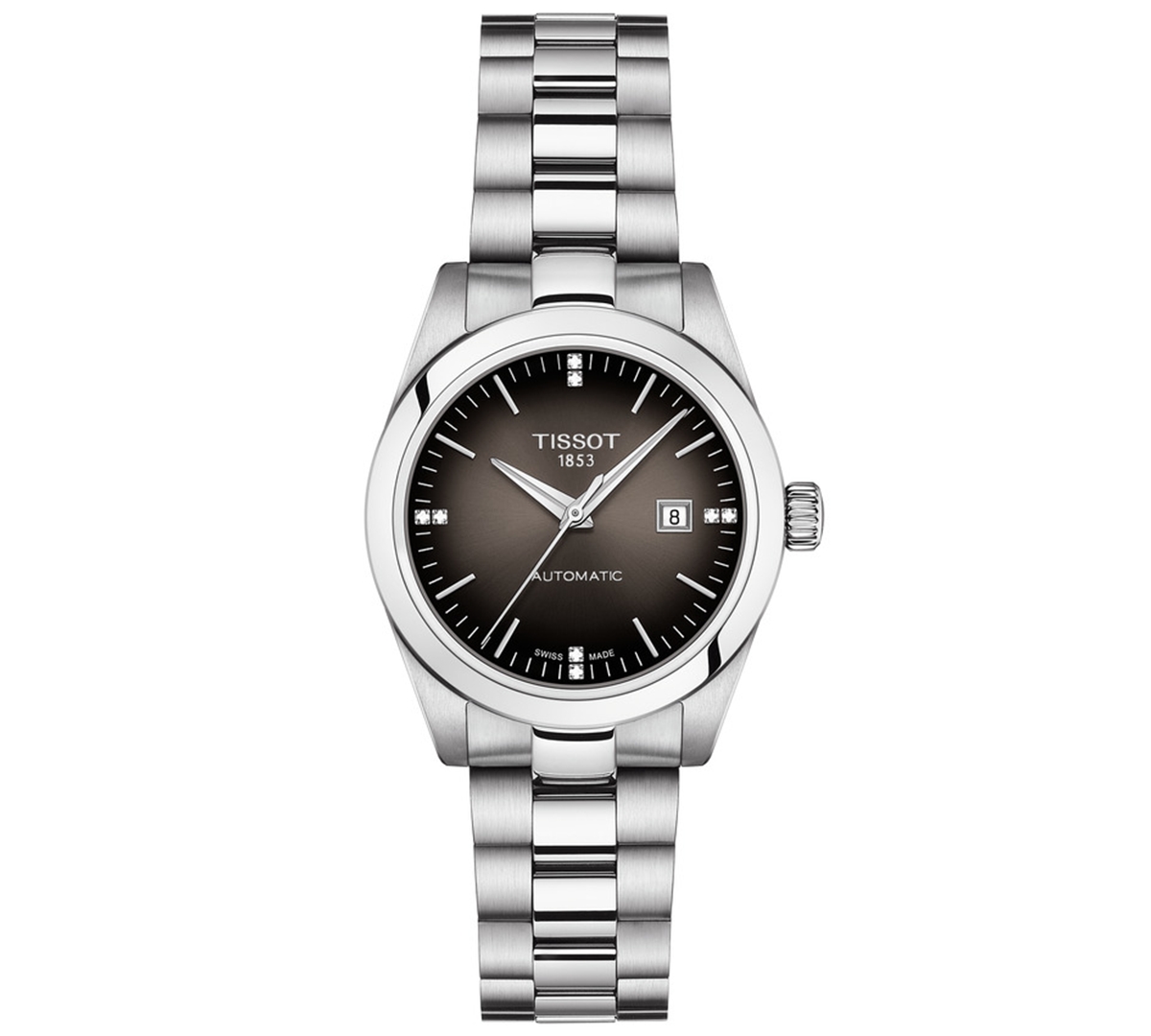 Click here for Tissot Womens Swiss Automatic T-My Lady Diamond Ac... prices