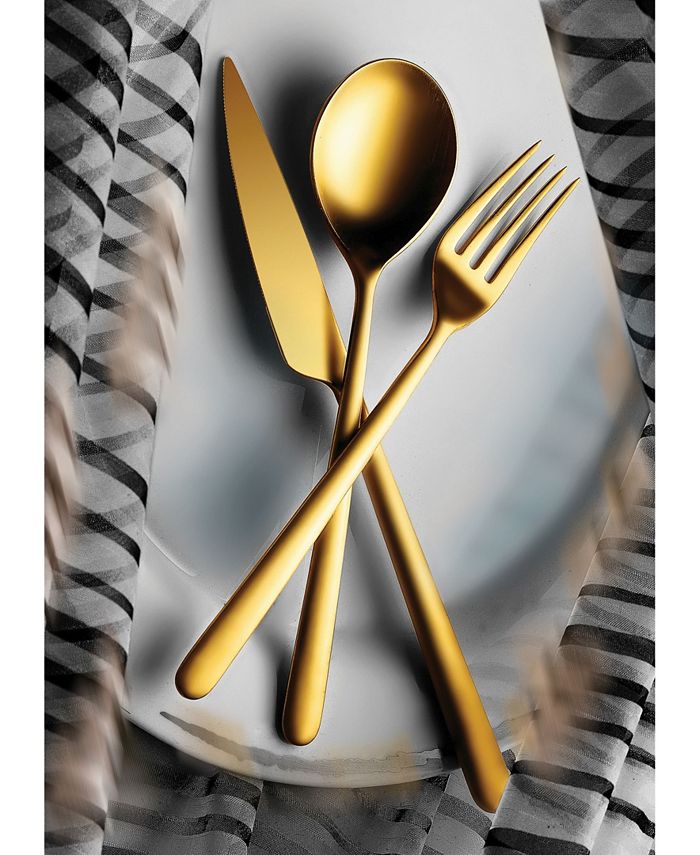 Mepra Linea Flatware Set, 20 Pieces - Macy's