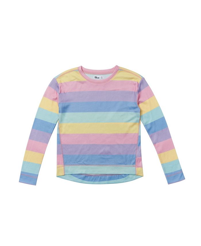 Epic Threads Big Girls Long Sleeve Striped Knit Top - Macy's