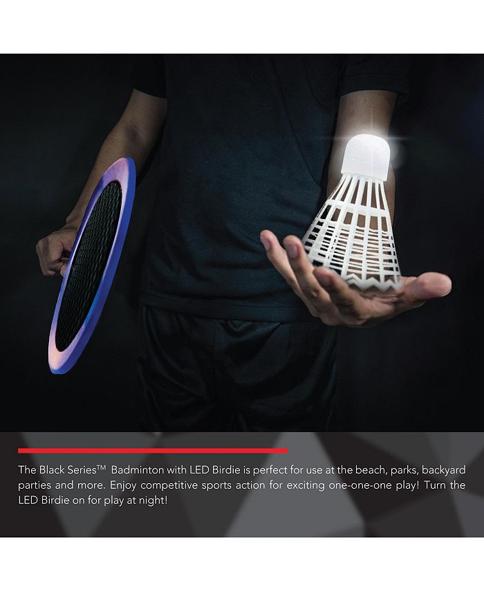 Black Series LED Game Badminton Set - Macy's
