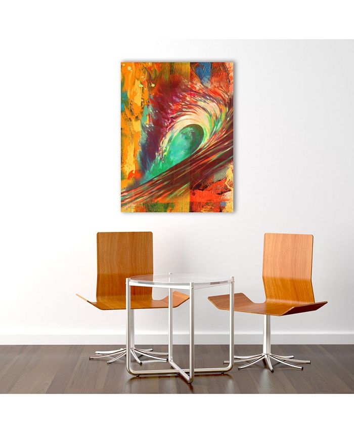 Colossal Images Fire Wave, Canvas Wall Art - Macy's