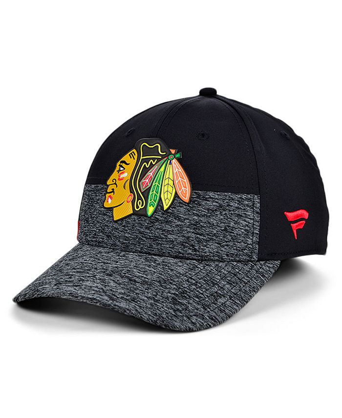 Authentic NHL Headwear Chicago Blackhawks 2020 Locker Room Flex Cap ...